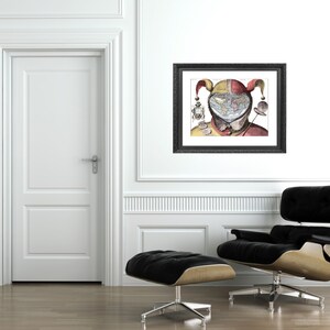 Hand Painted 'fool's Cap' Map of the World, Circa 1590 / Antique Map of ...