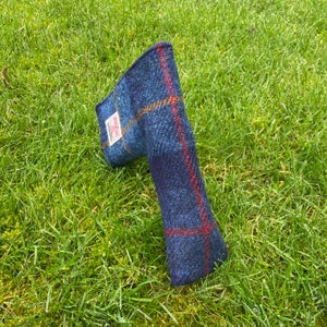 Harris Tweed® Golf Putter Cover: Scottish Plaid Blade Protection - Etsy
