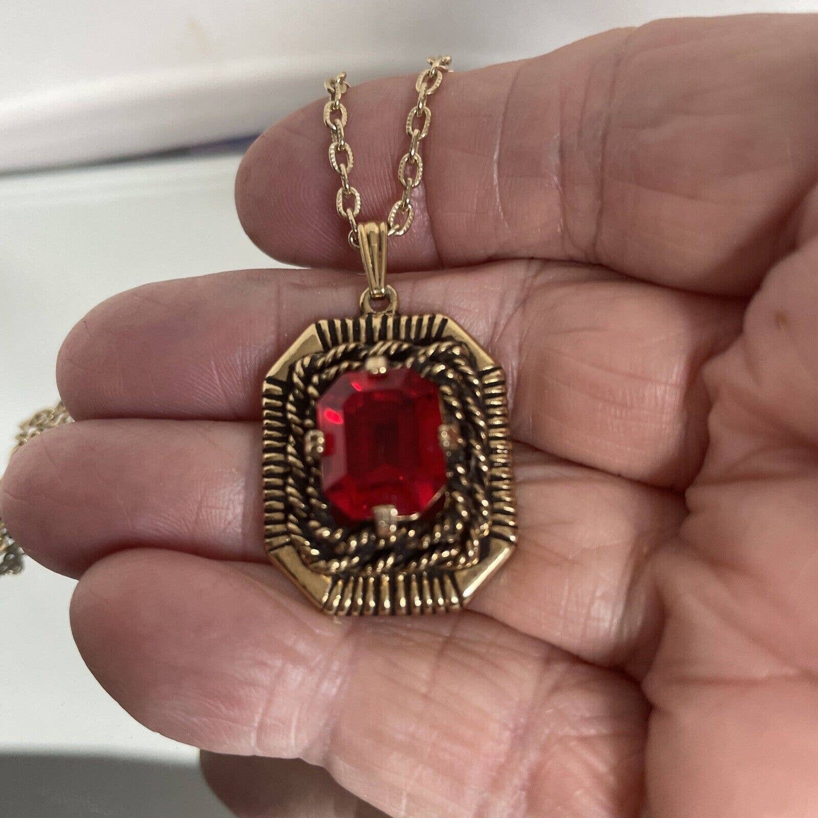 Vintage Sarah Coventry 1969 majorca Red Rhinestone - Etsy