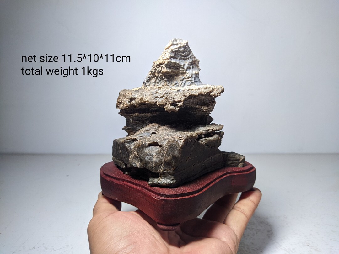 Natural Gobi View Stone Suiseki No Fake Origin - Etsy