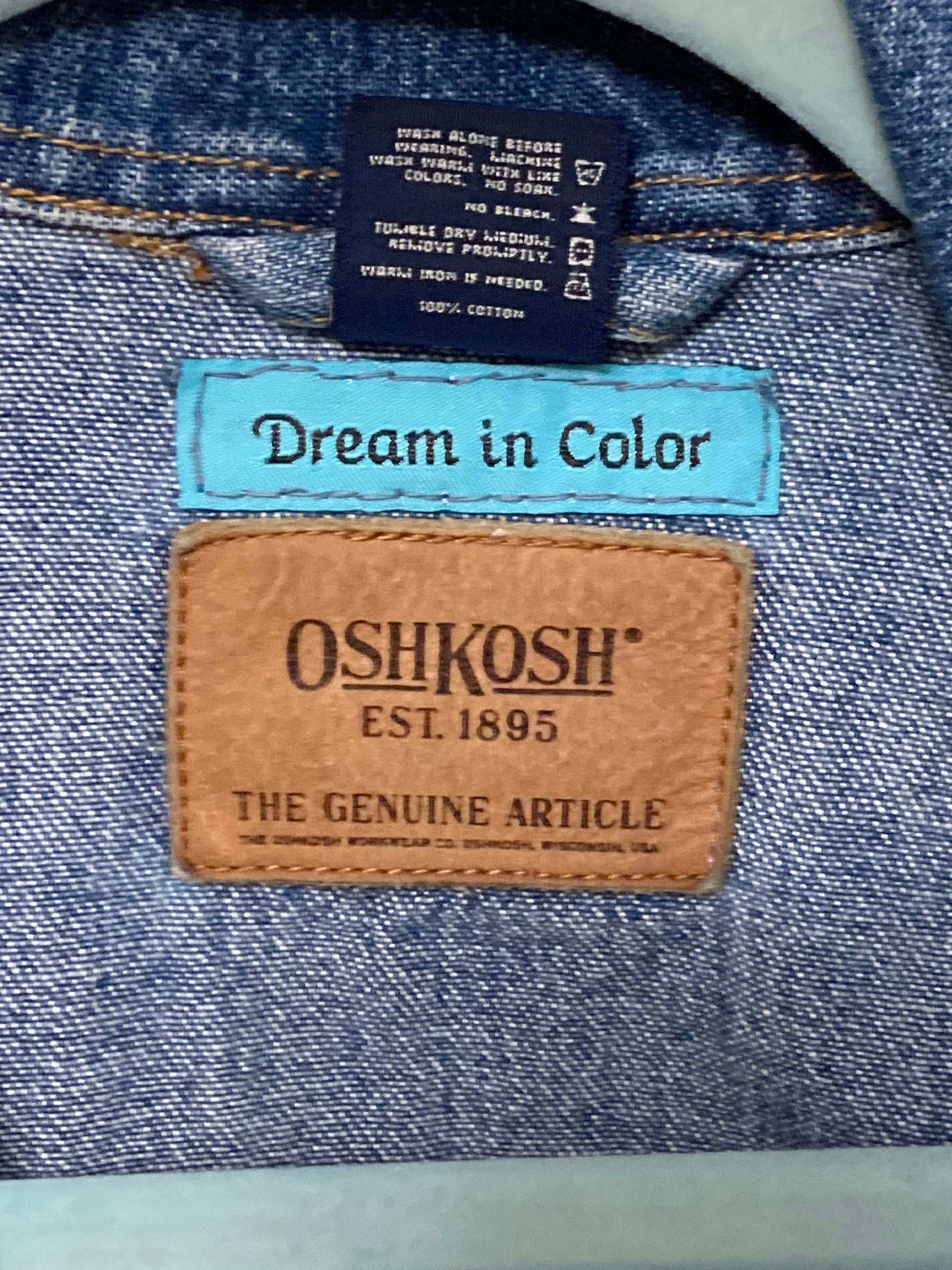 T Rex Hand Painted Dinosaur Jacket Boys Size 7 Tyrannosaurus Rex Denim ...