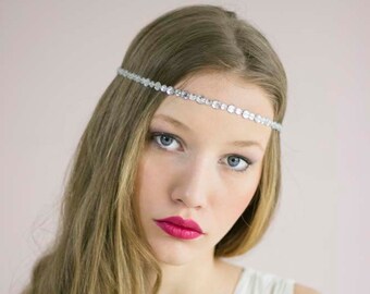 Bridal Forehead Band - Etsy