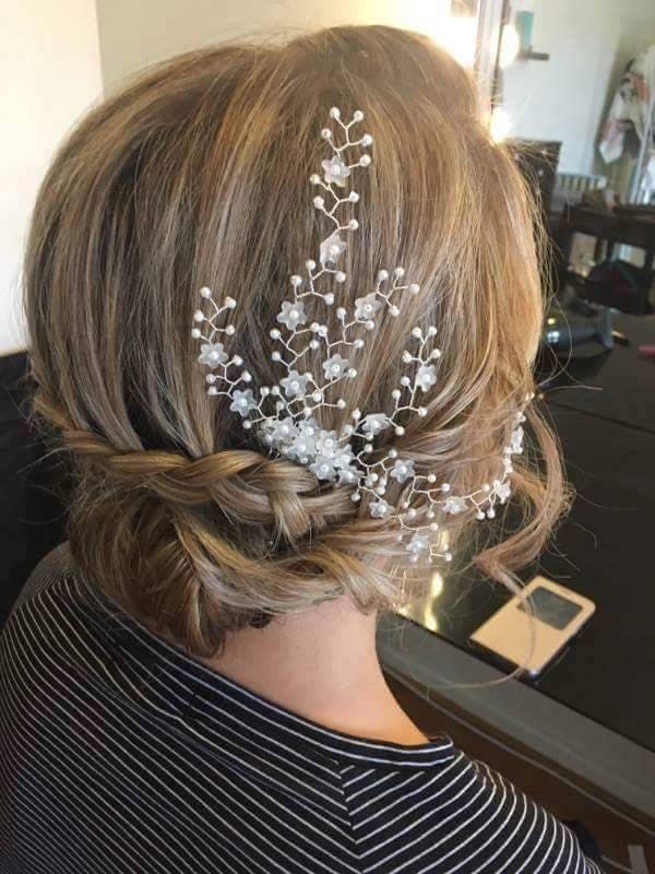 Bridal Pearl Hair CombCrystal Pearl Hair CombHair Vine | Etsy