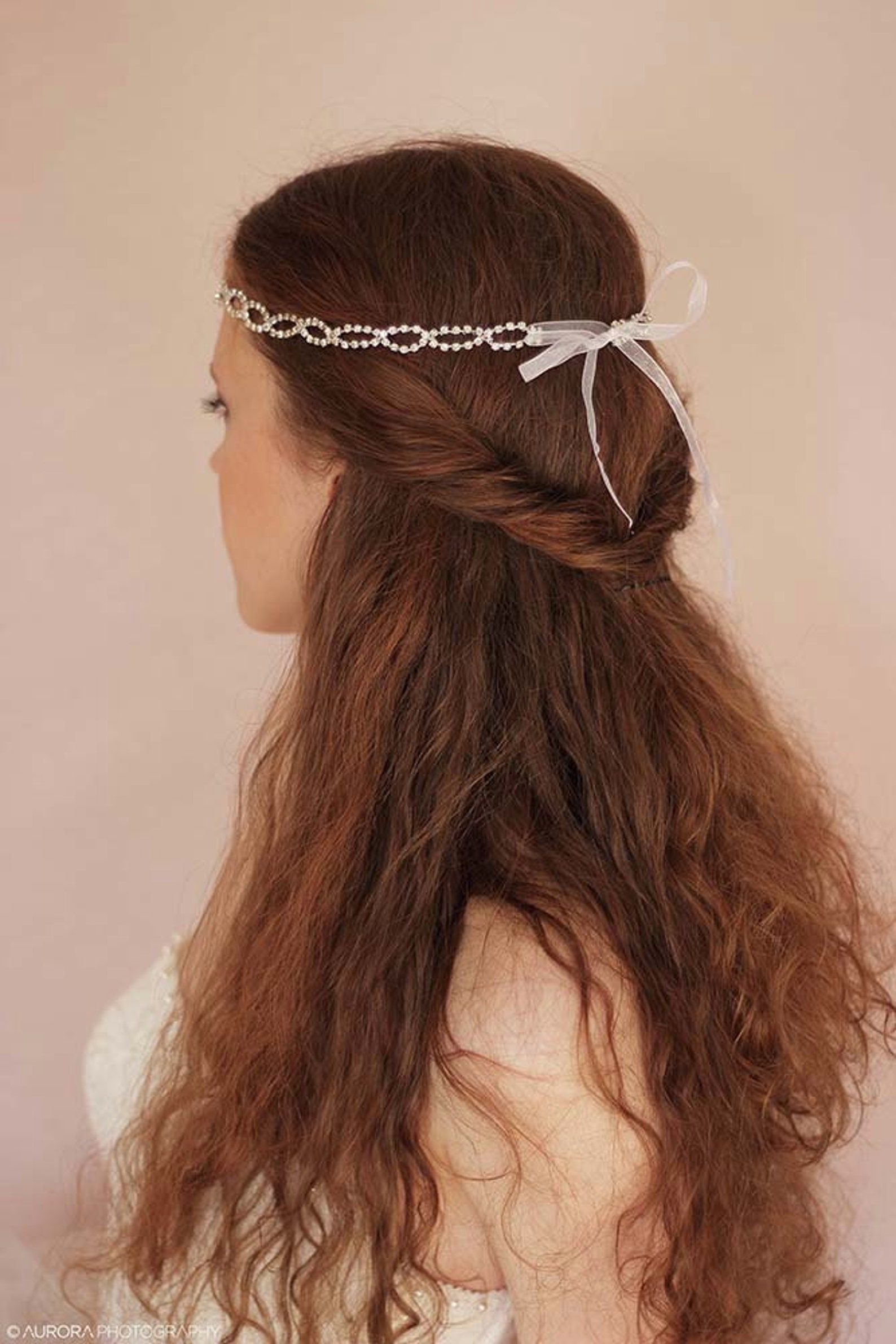 Bridal Crystal Headpiecewedding Forehead Bandwedding Crystal | Etsy