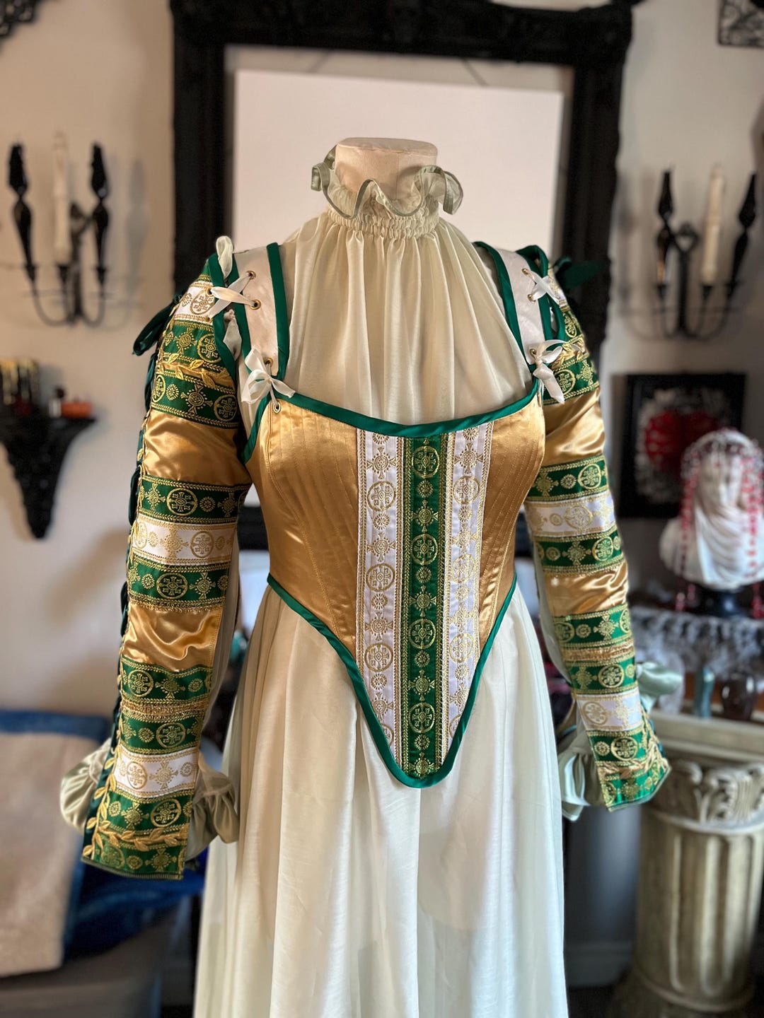 Elizabethan Stays - One of a Kind Corset - Medium - Etsy