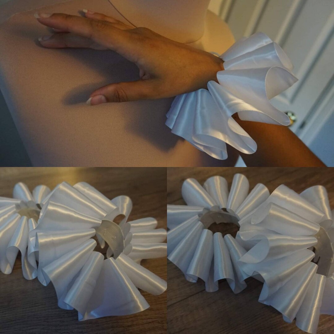 Harlequin Wrist Ruffles - Etsy