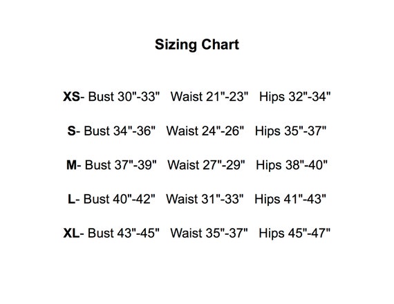 34c 30 Waist 32 Hips