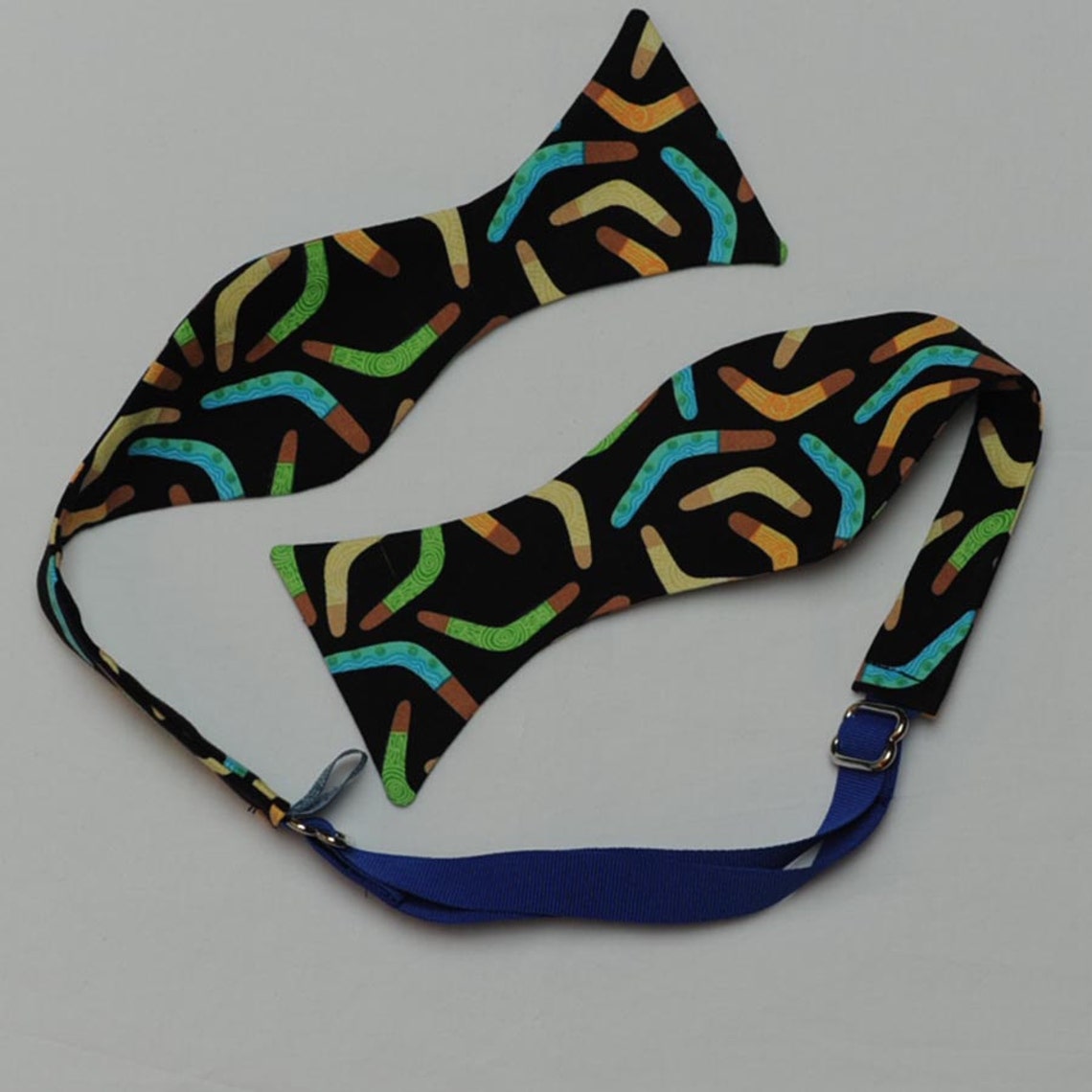 Modern Boomerang Design Fabric Self-tie or Pre-tied Bow Tie - Etsy