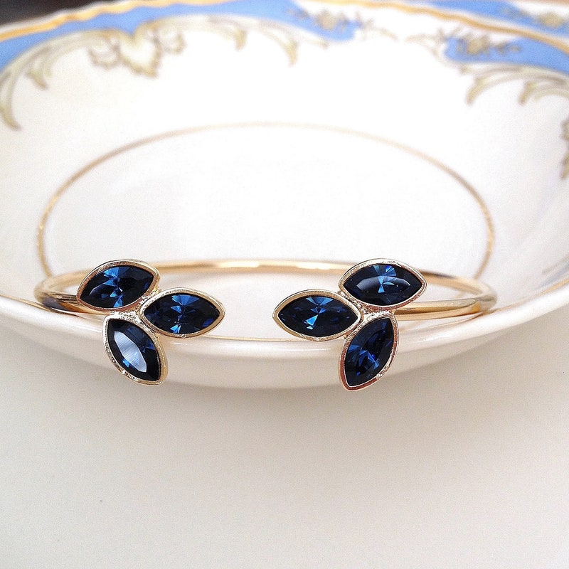 Navy Bracelet - Etsy