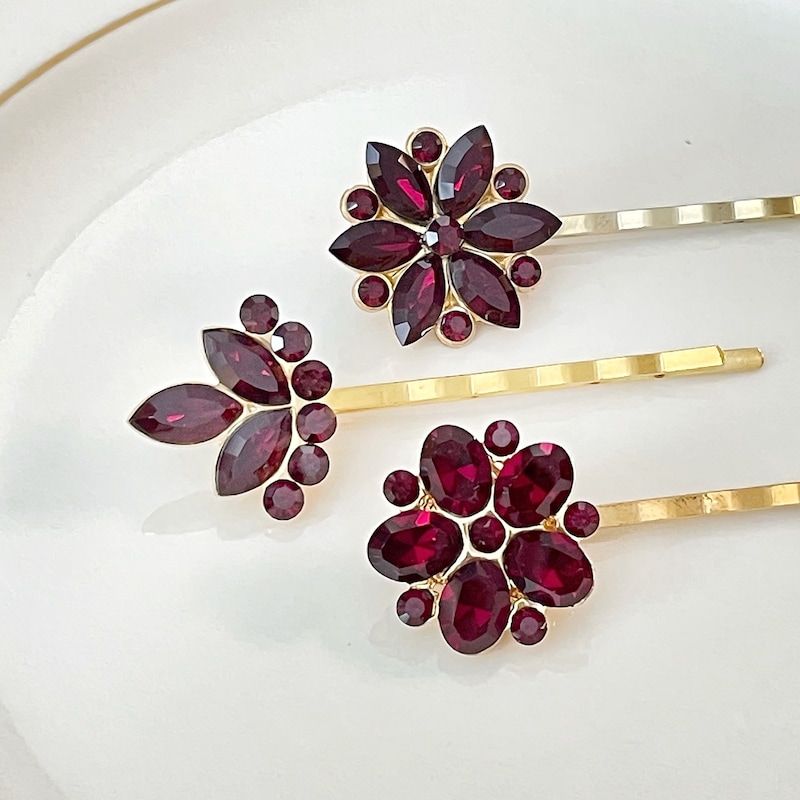 Garnet Stick Pin - Etsy