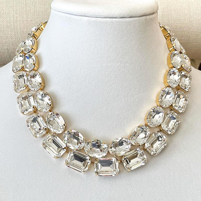 Swarovski Layered Crystals - Etsy