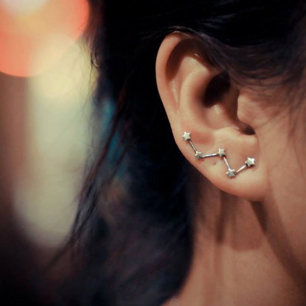 Constellation Earrings - Etsy