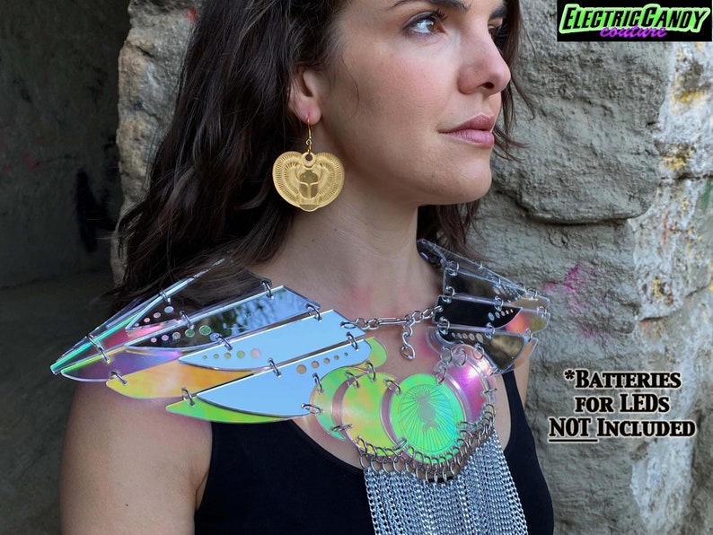 Sun and Moon Eclipse Silver Shoulder Mantle - Etsy