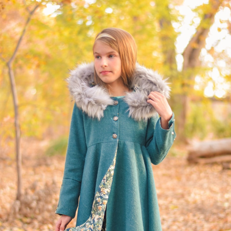 Girls Coat Pattern - Etsy