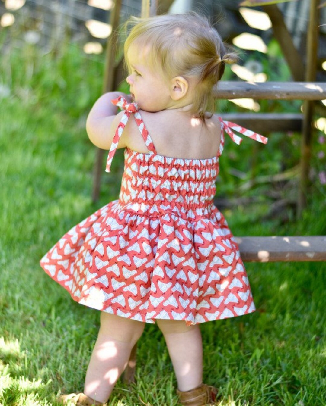 Baby Sunflower Peplum, Sundress & Maxi Digital Sewing Pattern | Baby ...