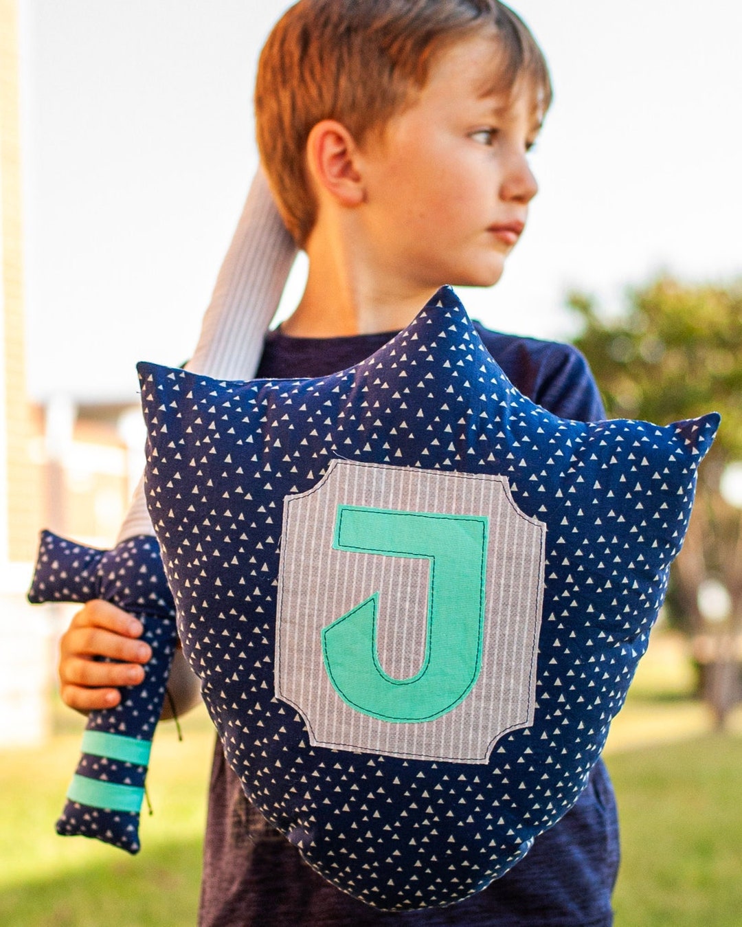 Snapdragon Plush Knight Sword and Shield Sewing Pattern: Beginner ...