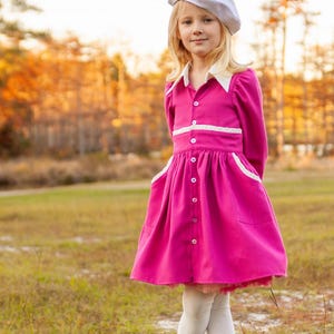 Seraphina Dress Digital Sewing Pattern, PDF Download, Front Button up ...