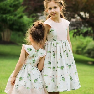 Daisy Dress PDF Digital Sewing Pattern, Girls Twirly Dress Pattern ...