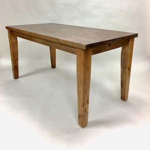 Rustic Counter-height Wood Table, Handmade, Provincial Style, North ...