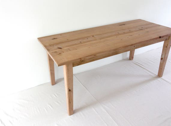 Handmade Rustic Farmhouse Table Reclaimed Wood Dining Table - Etsy