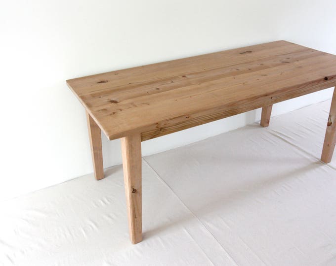 Handmade Rustic Farmhouse Table // Reclaimed Wood Dining Table | Etsy