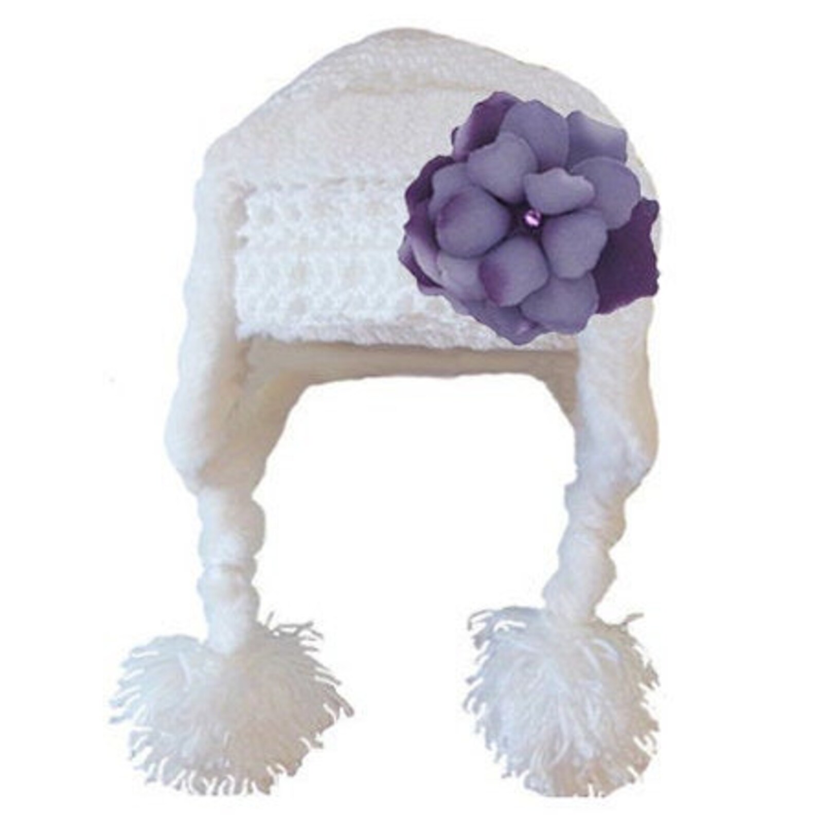 Winter Wimple Rose Hat Baby Girl Winter Hat Baby Hat | Etsy