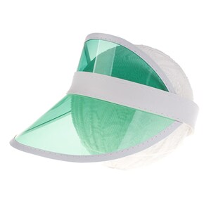 Kids Summer Fun Plastic Visor – Customizable Flower Accent - Etsy