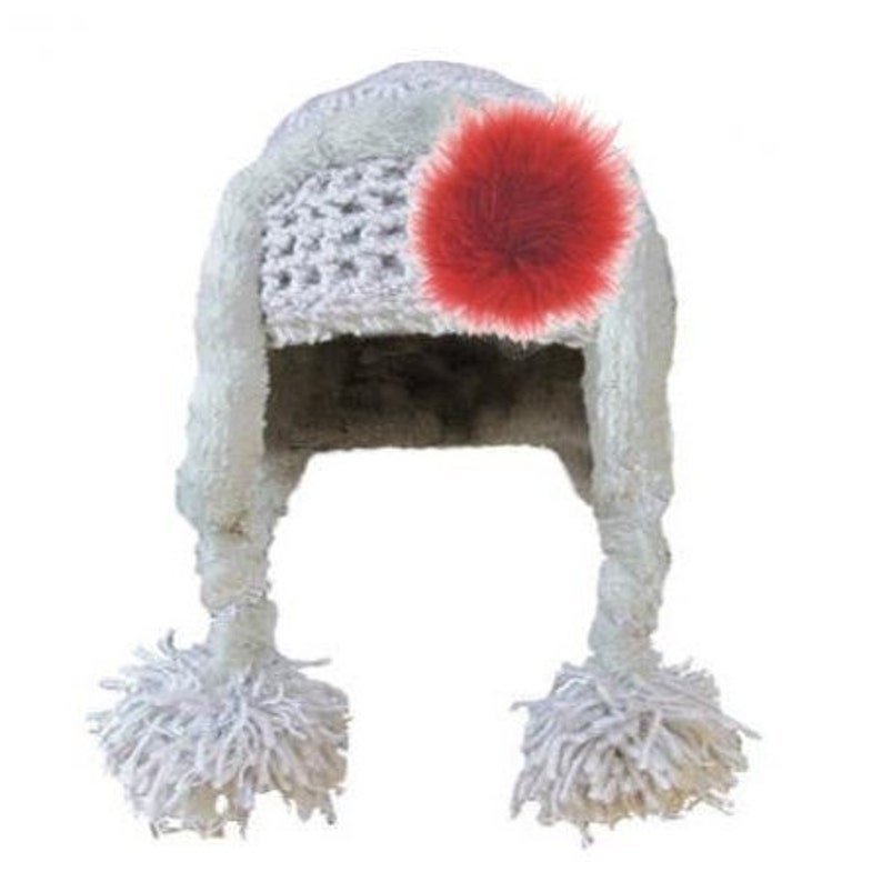 Winter Wimple Marabou Hat - Baby Girl Winter Hat - Baby Hat - Trapper ...