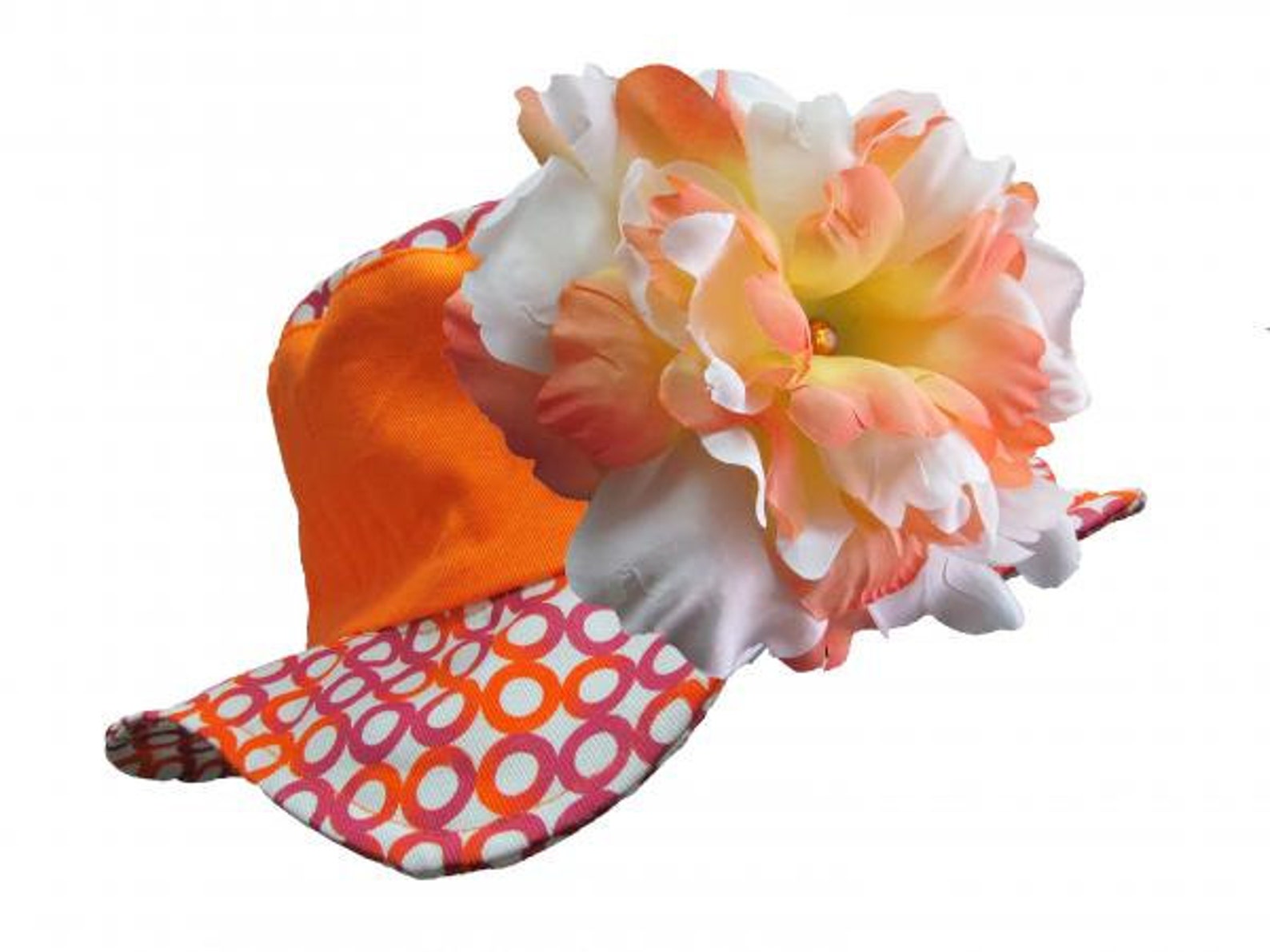 Orange Circle Sun Hat Baby Girl Sun Hat Baby Floppy Hat - Etsy