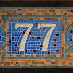 New York Style Subway Number Sign Made to Order Customizable in Any ...