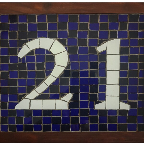 Number 2 Mosaic - Etsy