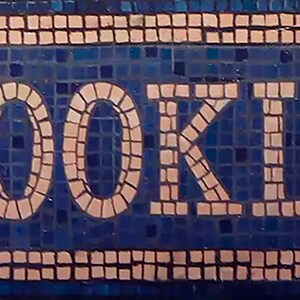 Brooklyn Mosaic, Brooklyn NYC Subway Mosaic, Handmade Mosaic Tile ...