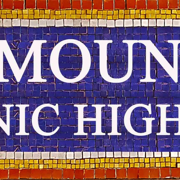 Nyc Subway Mosaic - Etsy