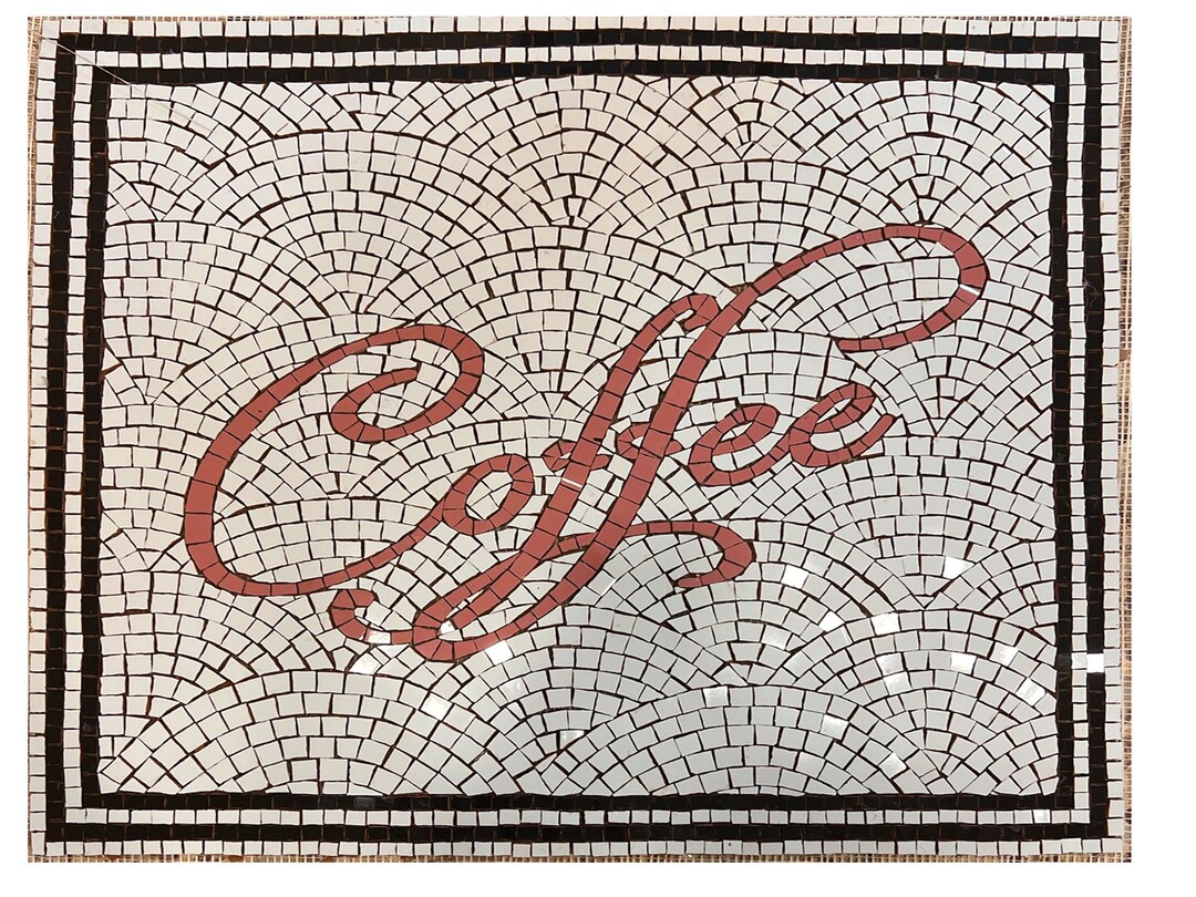 Custom Mosaic Floor "coffee" Mosaic, Coffee Mosaic Floor , Mosaic ...