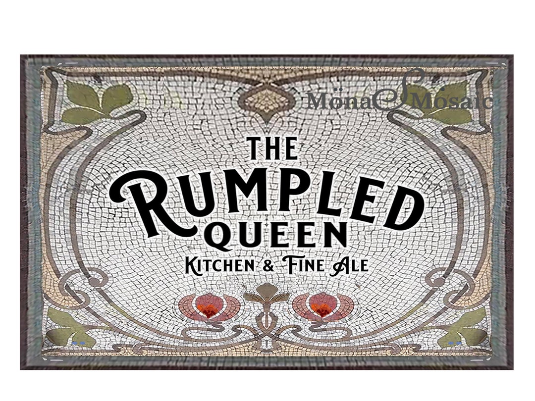 Vintage Store Front Mosaic Art Nouveau Style Mosaic Tile Mosaic Custom ...