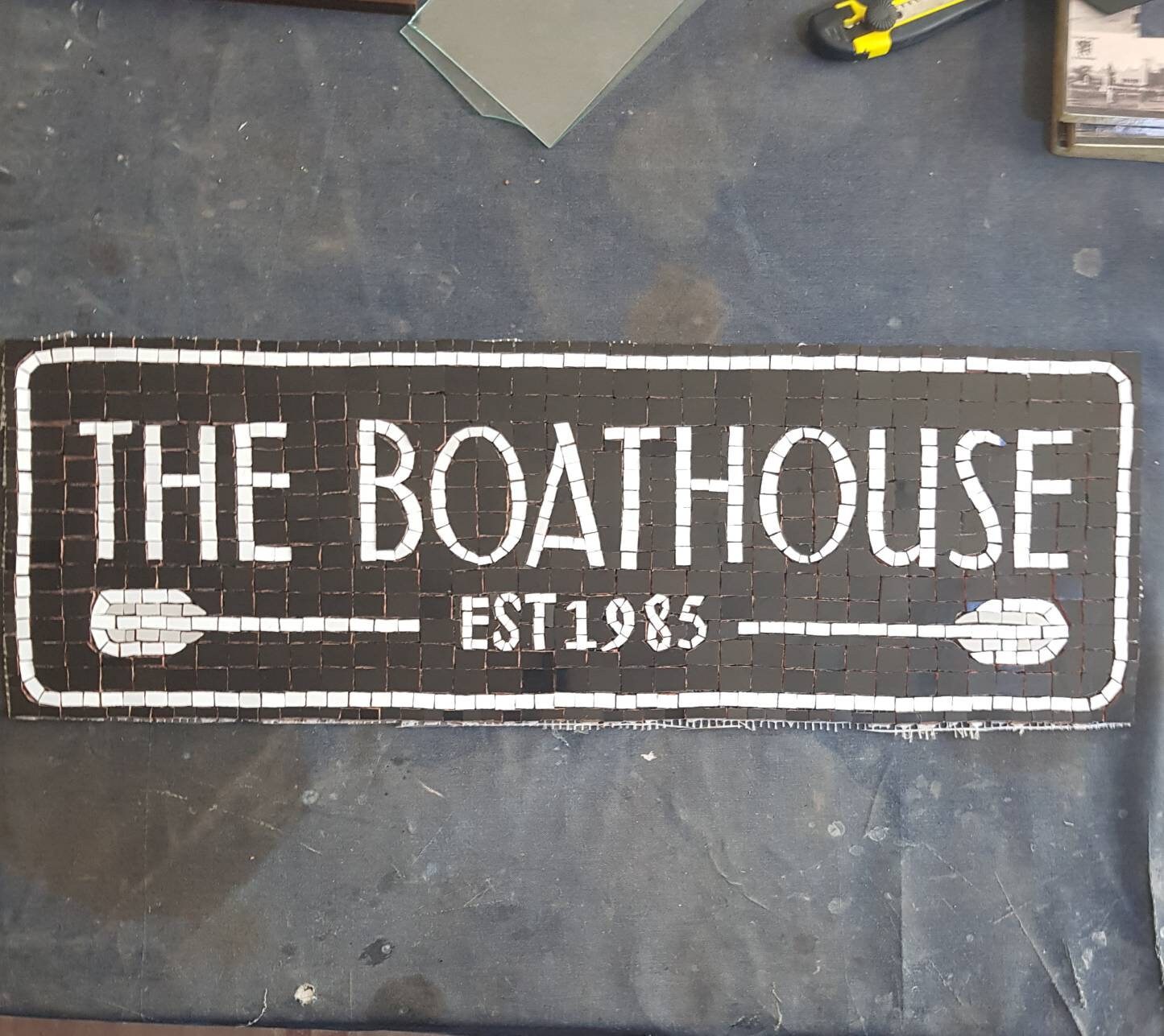Mosaic Made to Order for Subway Tile Insert Boathouse Design. Can Be ...
