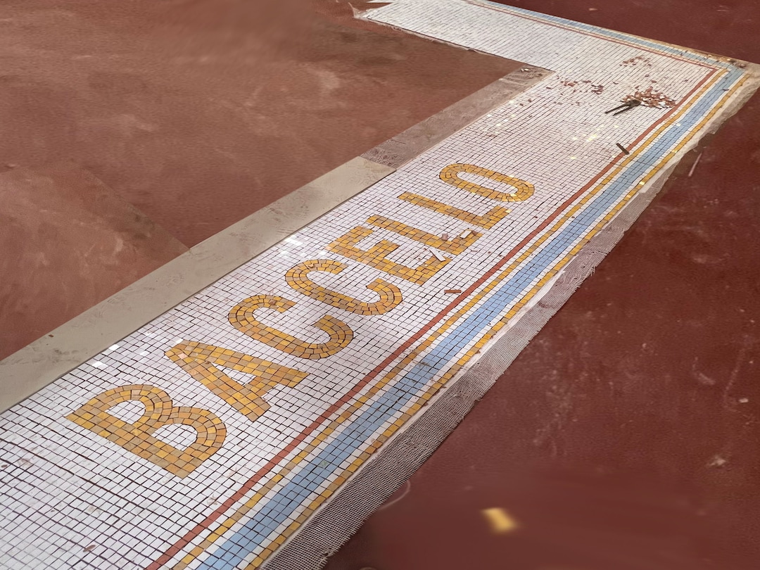 Restaurant Bar Mosaic, Bar Mosaic Floor, London Mosaic Bar Floor ...