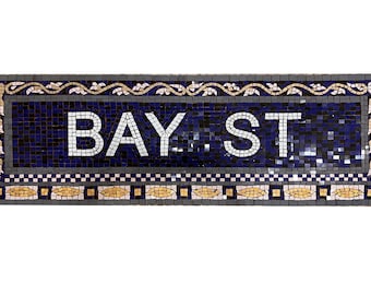 Nyc Subway Tile Mosaic Art - Etsy