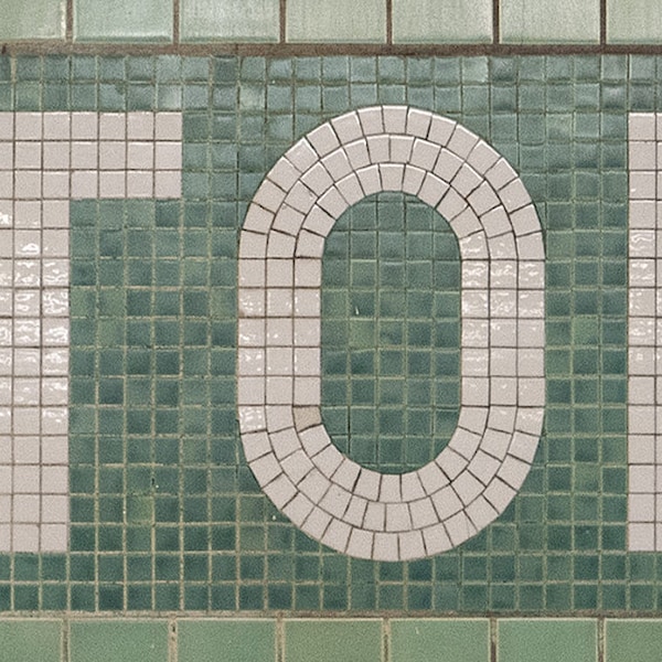 Tile Mosaic Sign - Etsy