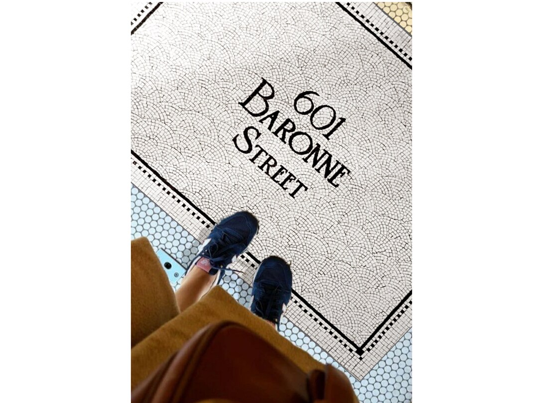 Custom Mosaic Address Floor Number Mosaic Number Address Mosaic Floor ...