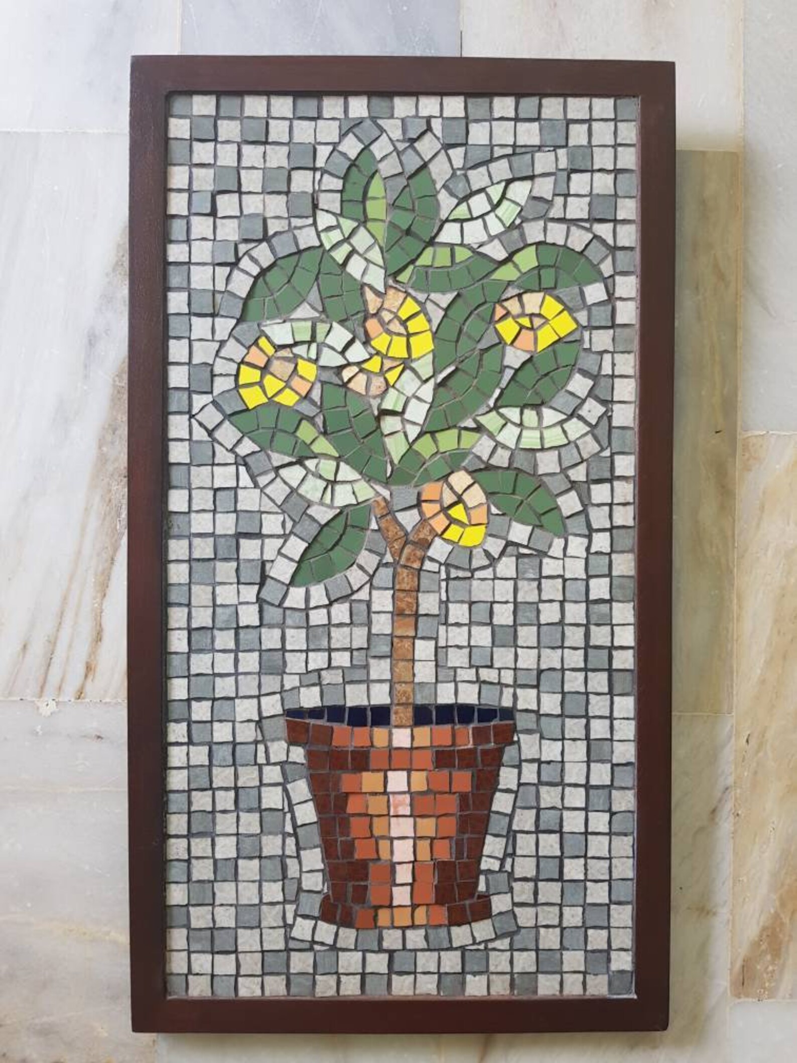 Lemon Tree Mosaic - Etsy