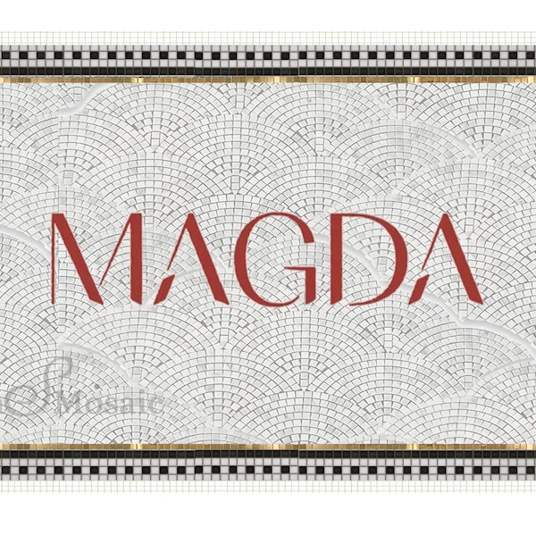 Mosaic Tile Logo - Etsy