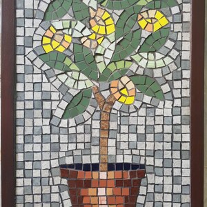 Lemon Tree Mosaic - Etsy