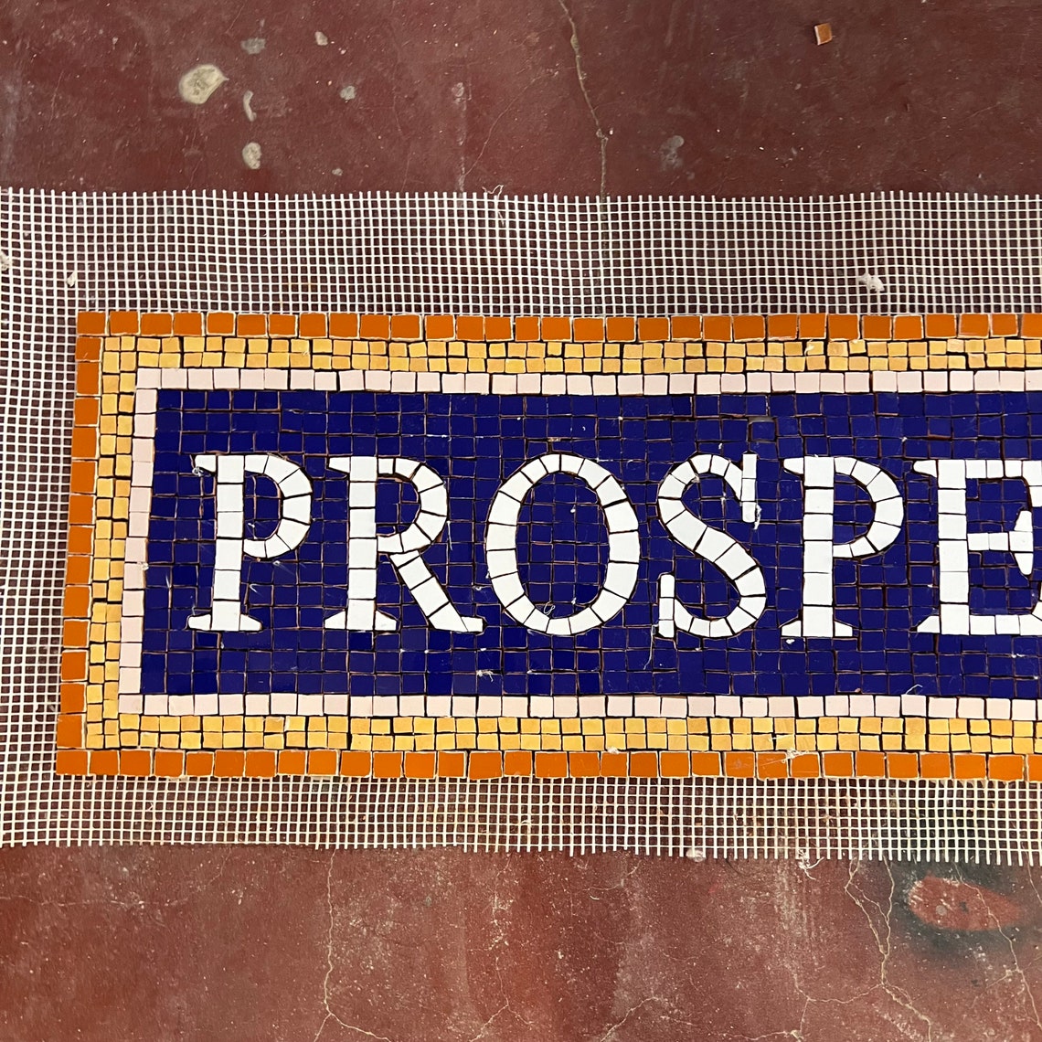 Prospect Park New York Subway Sign Made to Order Mosaic - Etsy