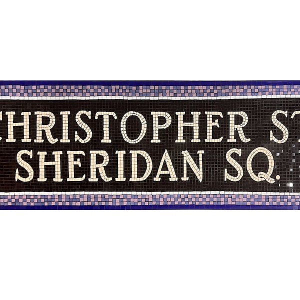 Nyc Subway Mosaic - Etsy