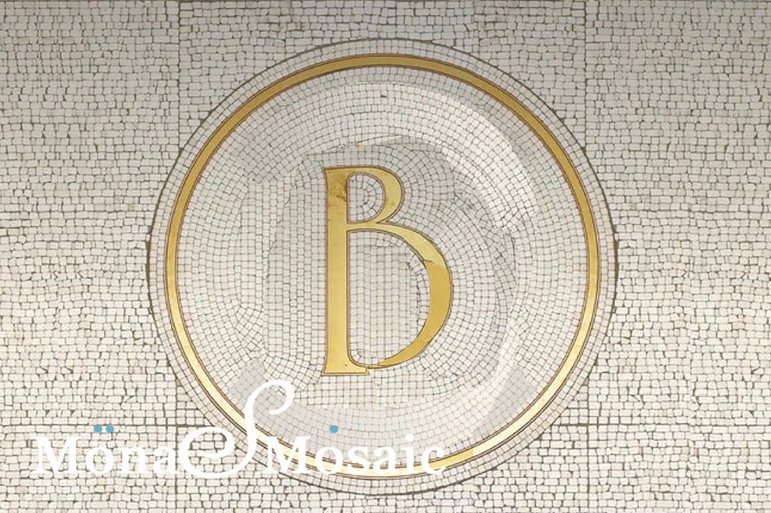 Retail Mosaic Logos for Backsplash Wall Install, Custom Logo Mosaic for ...