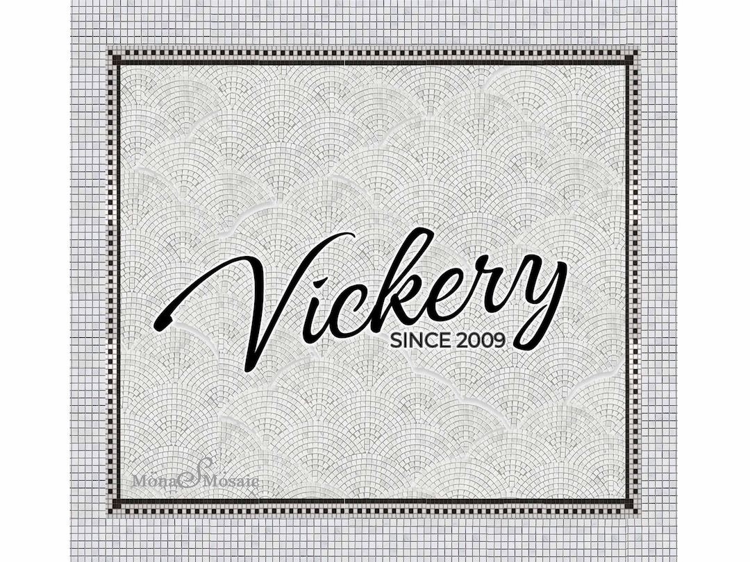 Bespoke Tile Art Custom Mosaic Lettering Hand Cut Mosaic Tile Mosaic ...