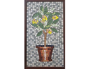 Lemon Tree Mosaic - Etsy