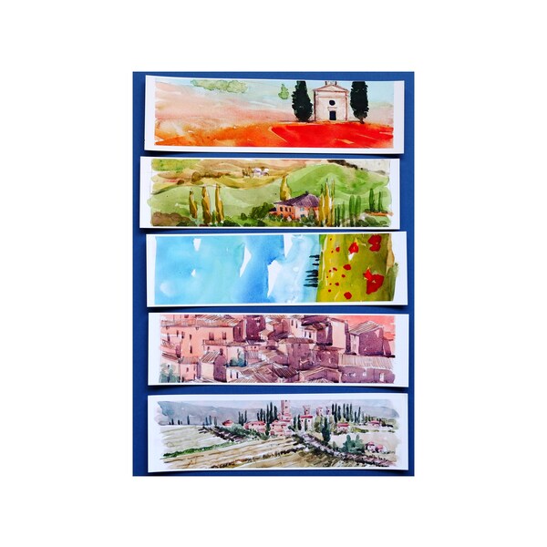 Tuscan Landscape - Etsy