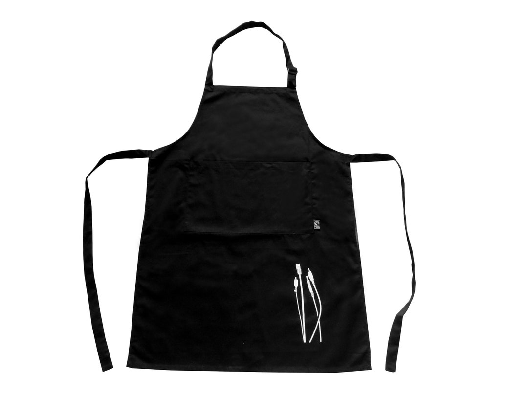 Fairtrade Organic Apron, Cables. Screen Printed by Hand. - Etsy